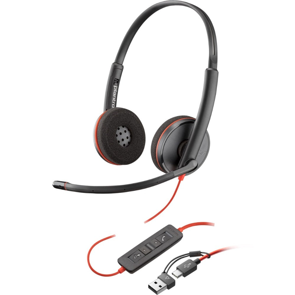 Poly Blackwire 3220 USB-C/A Stereo Headset (8X228AA) – Shop4Tele
