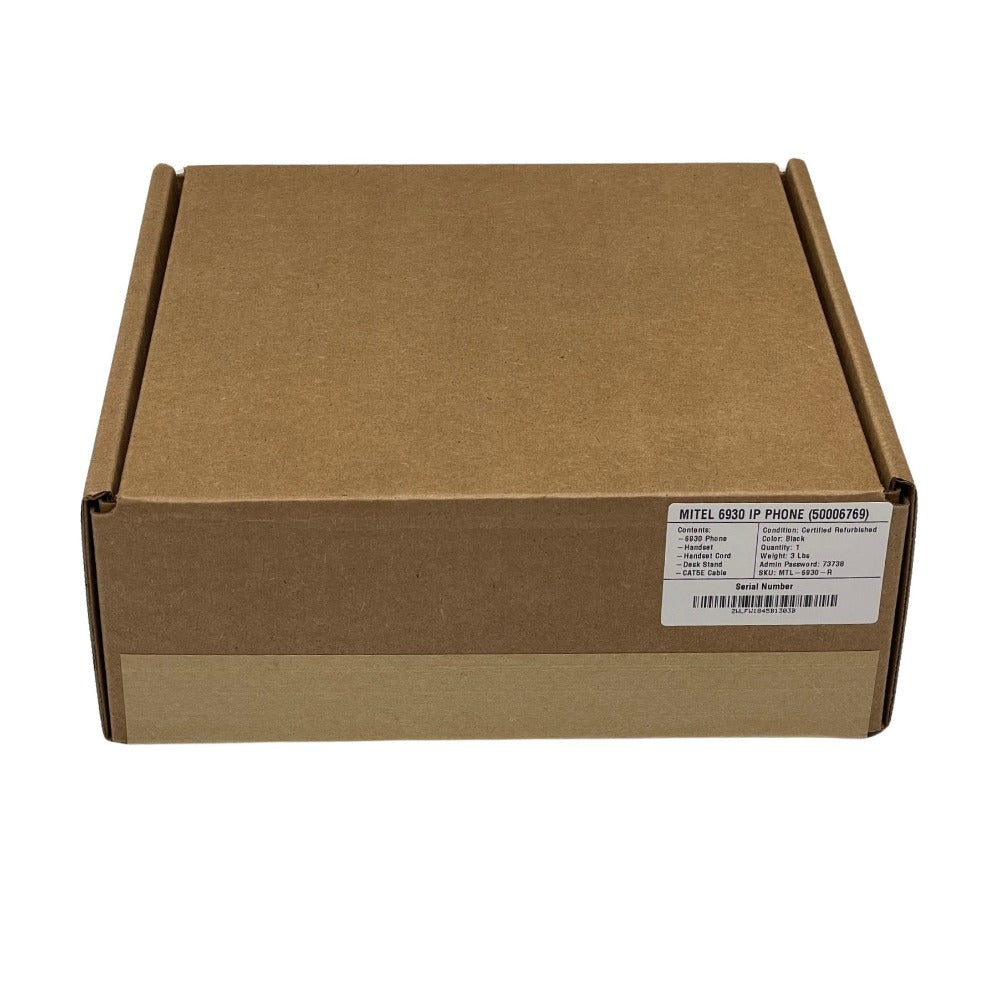 Mitel 6930 Gigabit IP Phone (50006769) Refurbished – Shop4Tele Mitel 6930 Gigabit IP Phone (50006769) Refurbished – Shop4Tele
