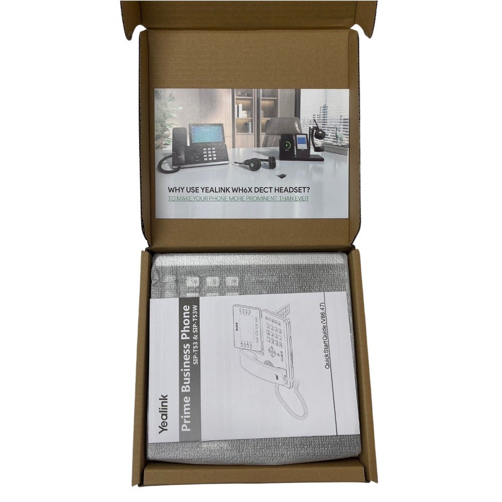 Yealink SIP-T53W Gigabit IP Phone (1301087) – Shop4Tele