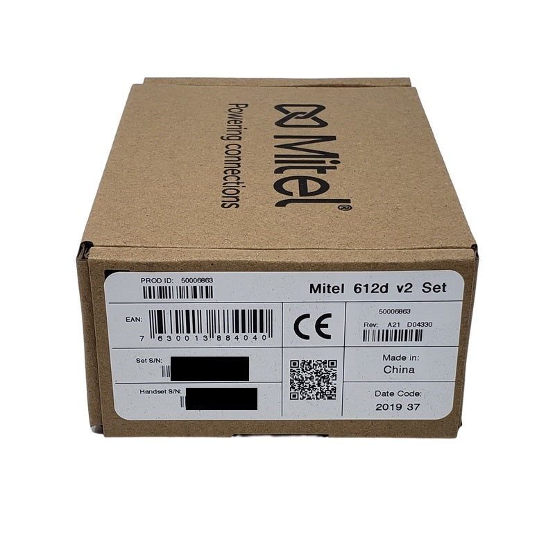 Mitel 612D V2 Wireless DECT Phone Bundle (50006863) - Shop4Tele