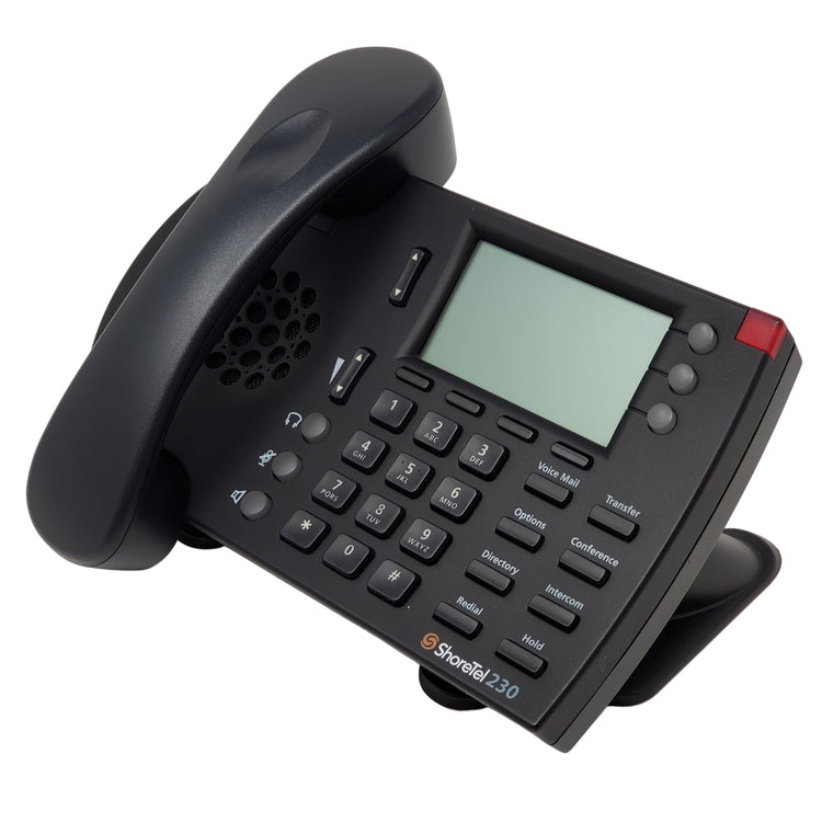 Shoretel 230G Gigabit IP Phone (10268) Black – Shop4Tele